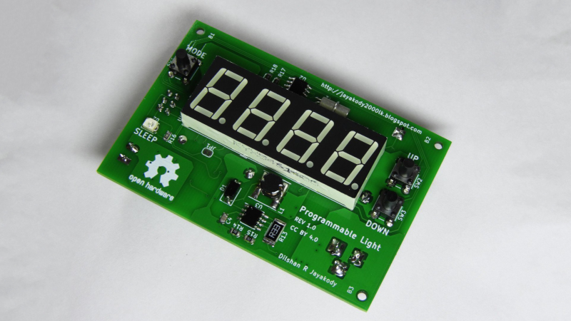 A Simple Programmable Light Controller | Hackaday