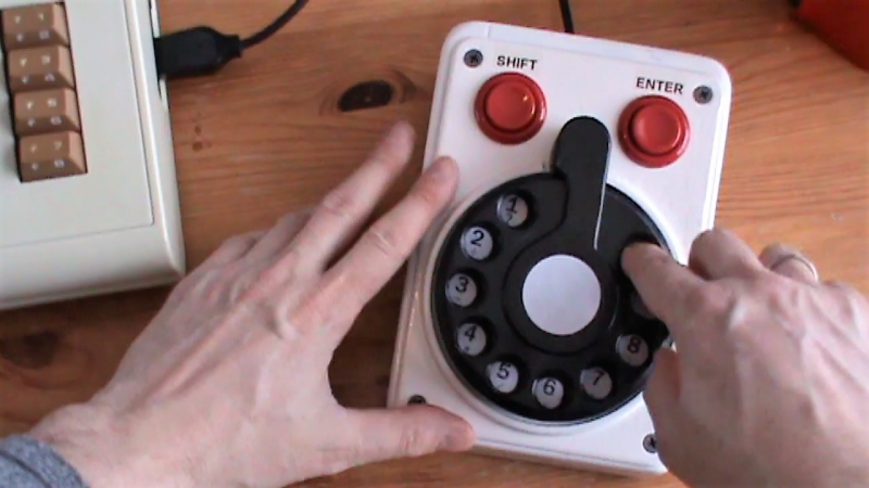 3D-Printed Rotary Dial Keypad Is Wonderfully Useless | Hackaday