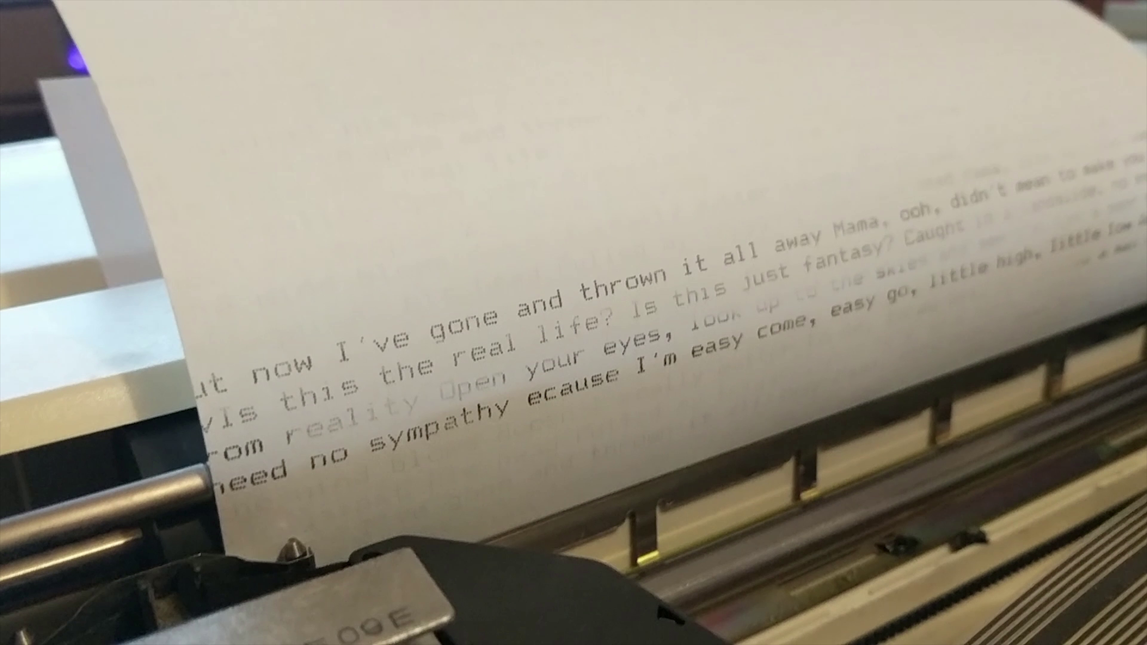 Reinking Dot Matrix Printer Ribbons Because It’s Fun, Okay | Hackaday