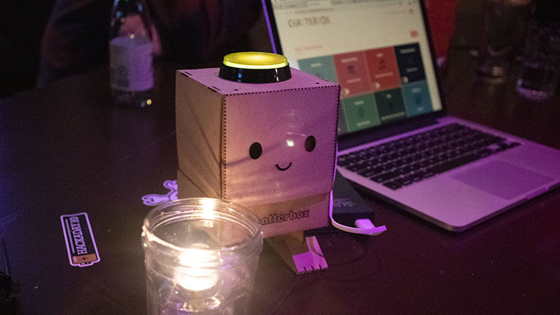HTK Meetup Chatterbox Candle | Hackaday