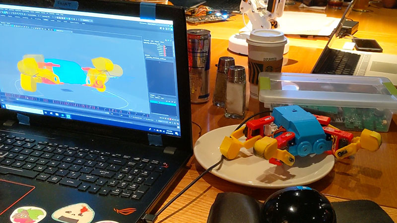 Use Movie Tools To Make Your Robot Move Like Movie Robots | Hackaday
