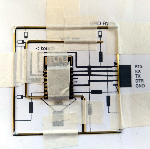 Freeform ESP8266 Network Attached Data Display | Hackaday