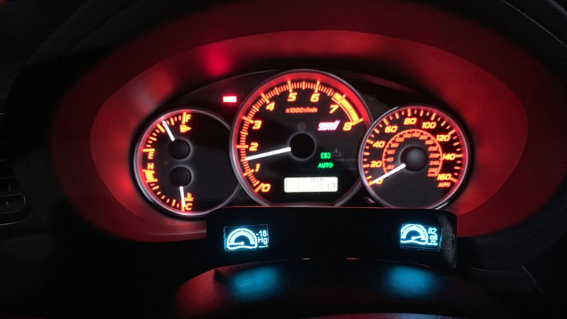 Turbo Subaru Gets DIY Gauges | Hackaday
