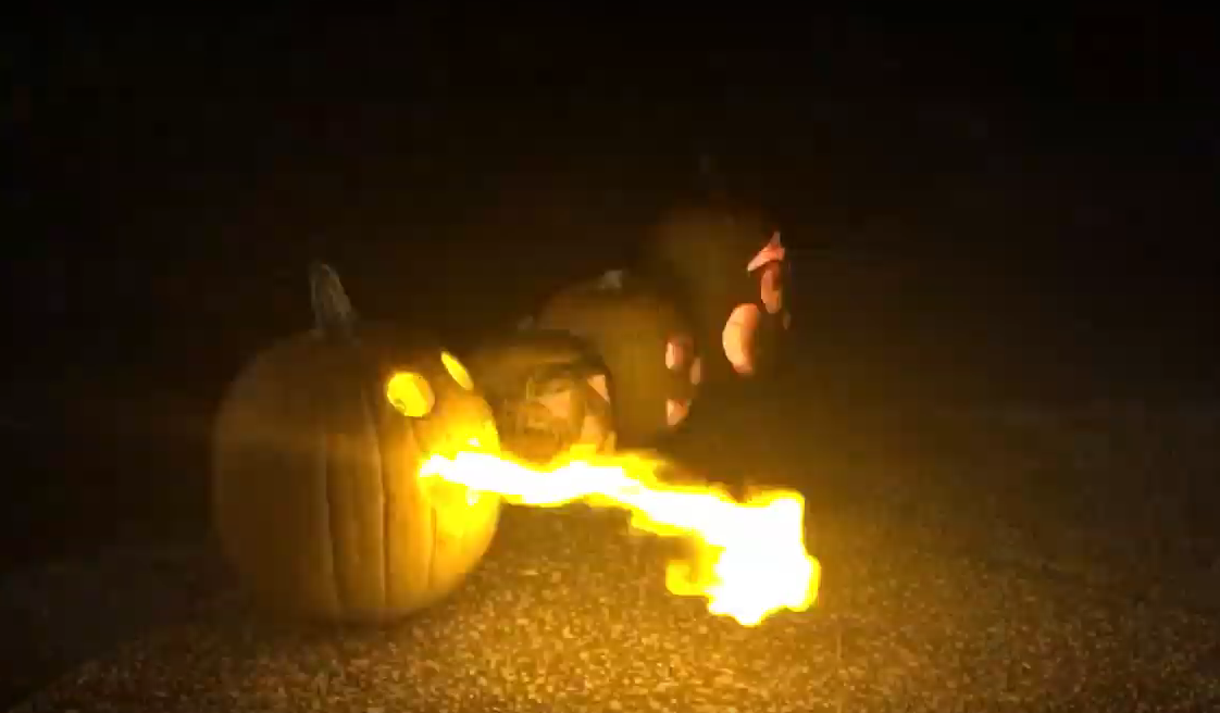 It’s Never Too Early To Prepare For Halloween: With Flamethrowers ...