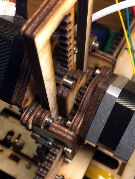 Go Back In Time With A Laser Cut Wood 3D Printer Kit | Hackaday