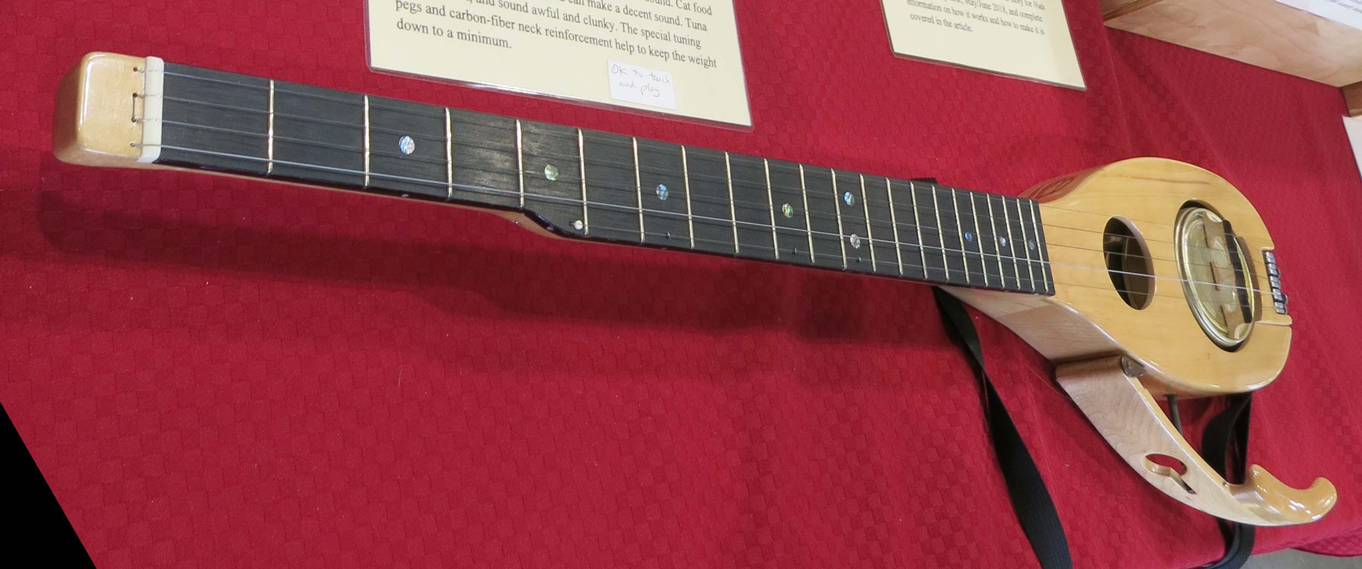 Dr Victor Chaney Creations Backpack Banjo | Hackaday