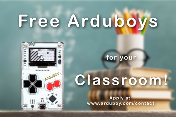 School’s In Session With Arduboy Curriculum | Hackaday