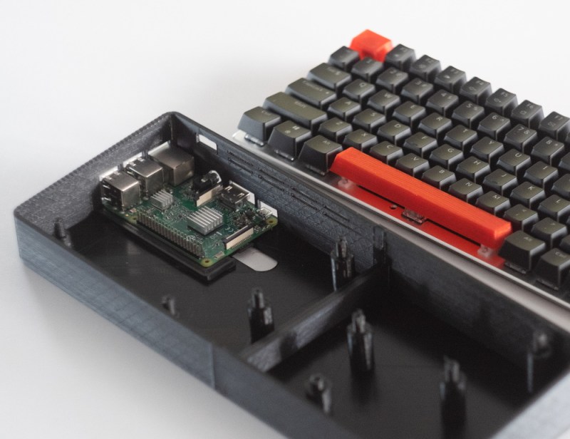 Jazzberry Bakes The Pi Into A Mechanical Keyboard | Hackaday