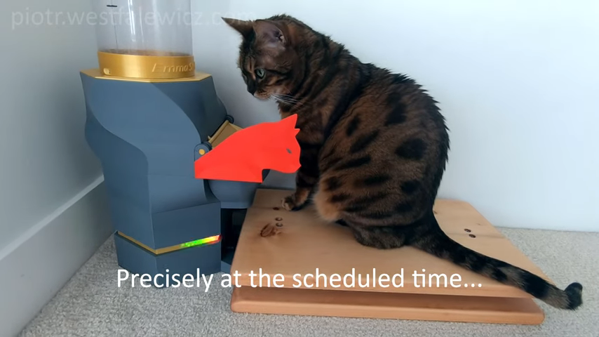 Cat Feeder Adds Metrics To Meow Mix | Hackaday