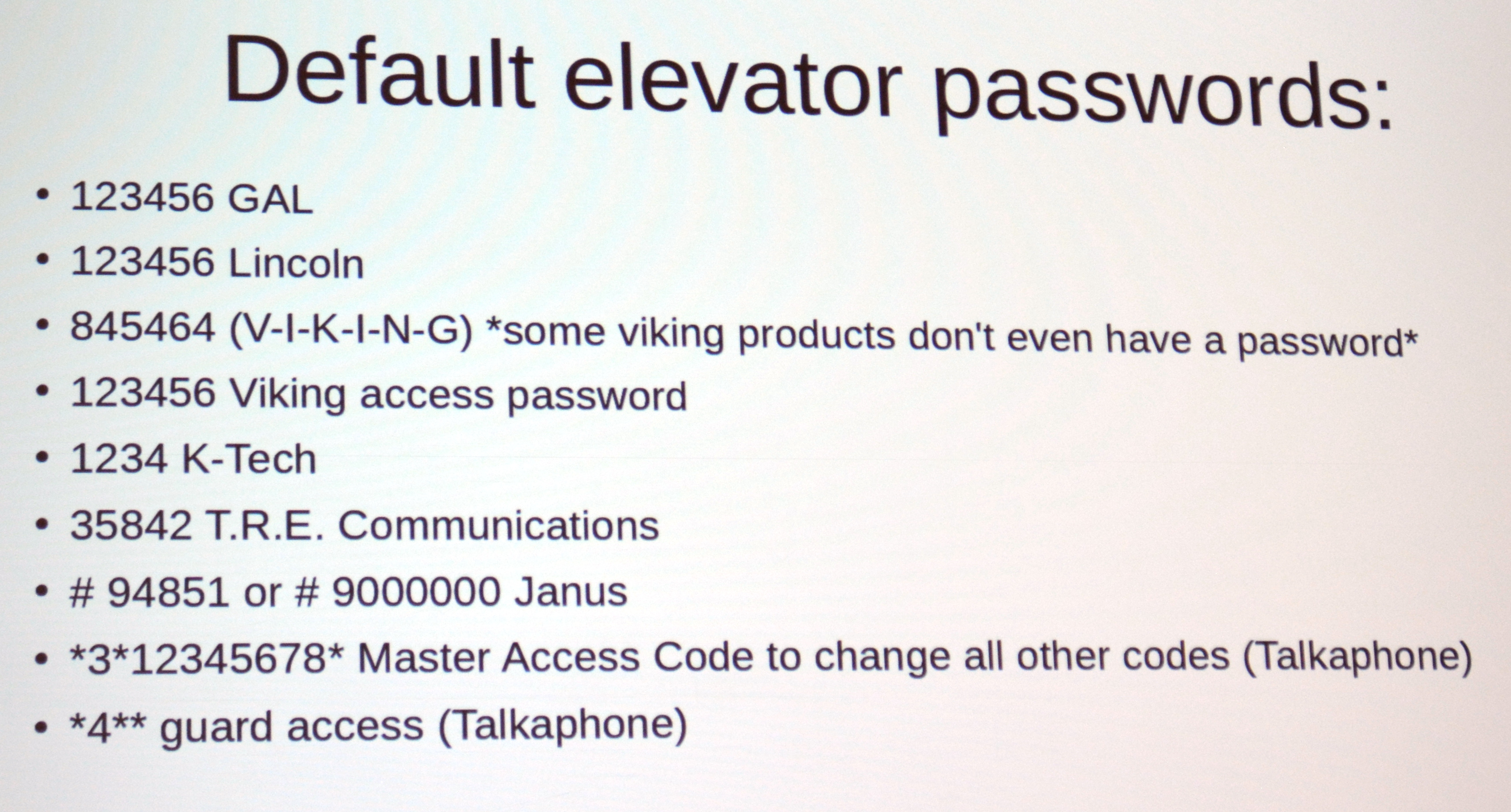 Elevator Hacking | Hackaday