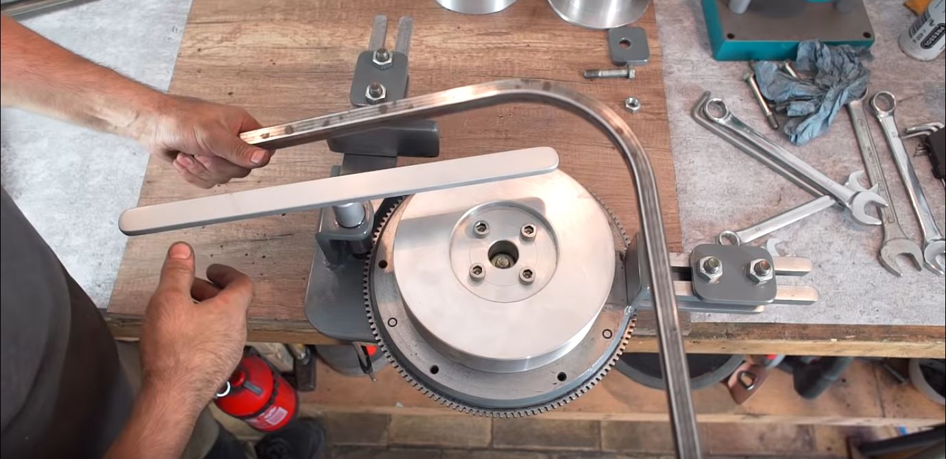 Bend Some Bars With A Flywheel | Hackaday