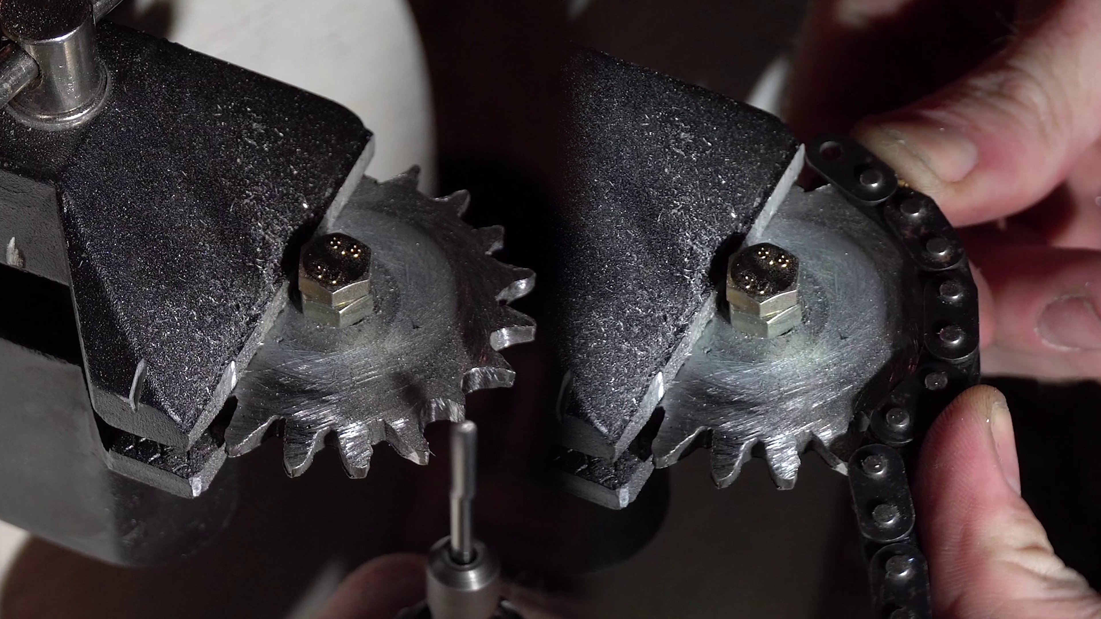 How To Make An Electric Scooter Chain Sprocket With Nothing But Hand ...