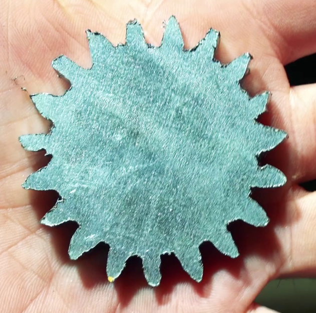 How To Make An Electric Scooter Chain Sprocket With Nothing But Hand ...