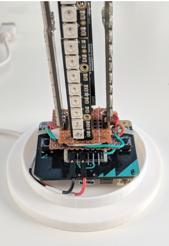 RGB Lamp With Micro:Bit Powered Gesture Control | Hackaday