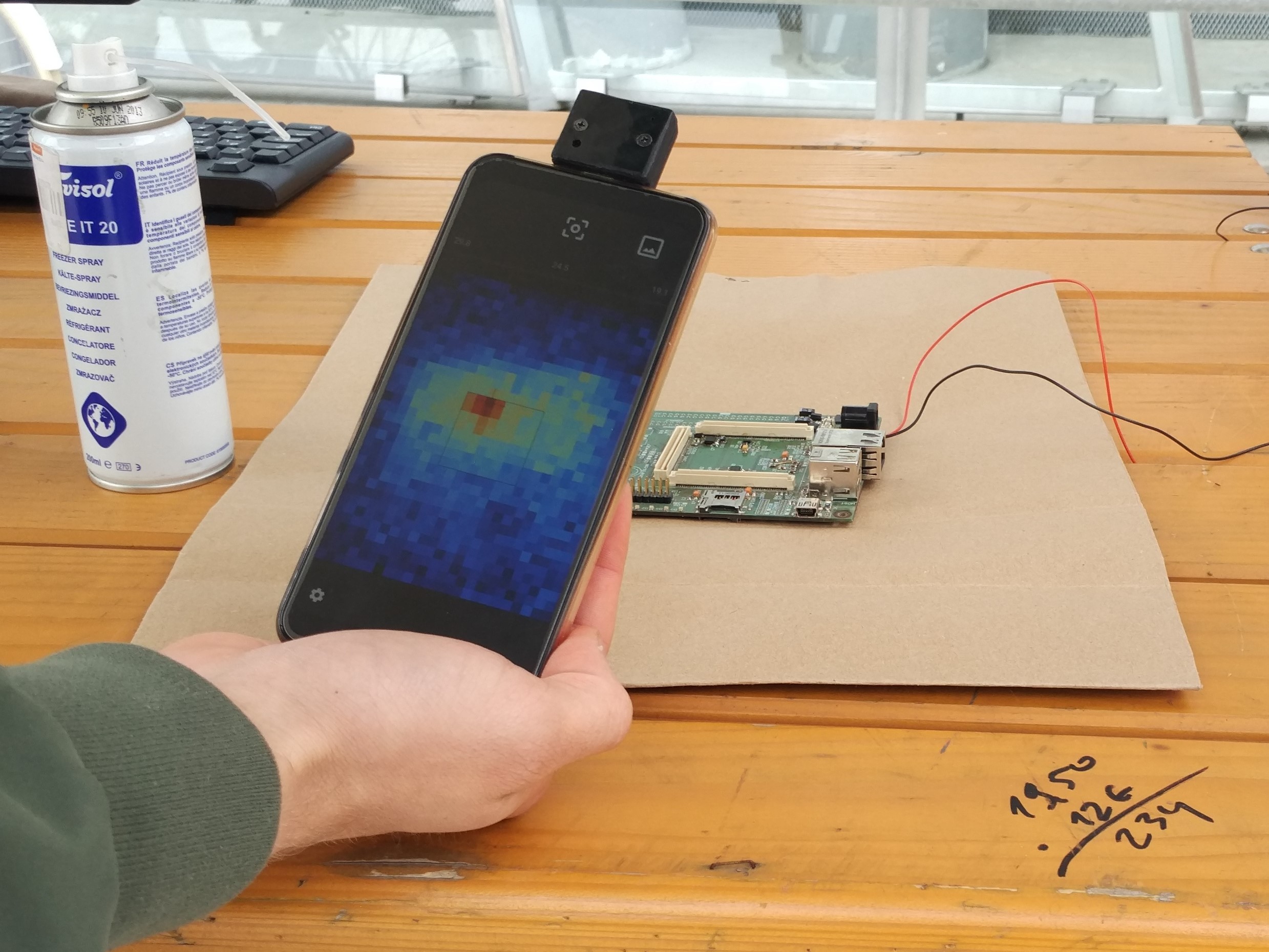 Getting The Heat On With A Thermal Camera | Hackaday