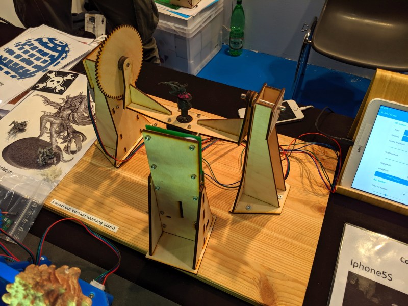 MFR19-openscan-laser-cut-prototype | Hackaday