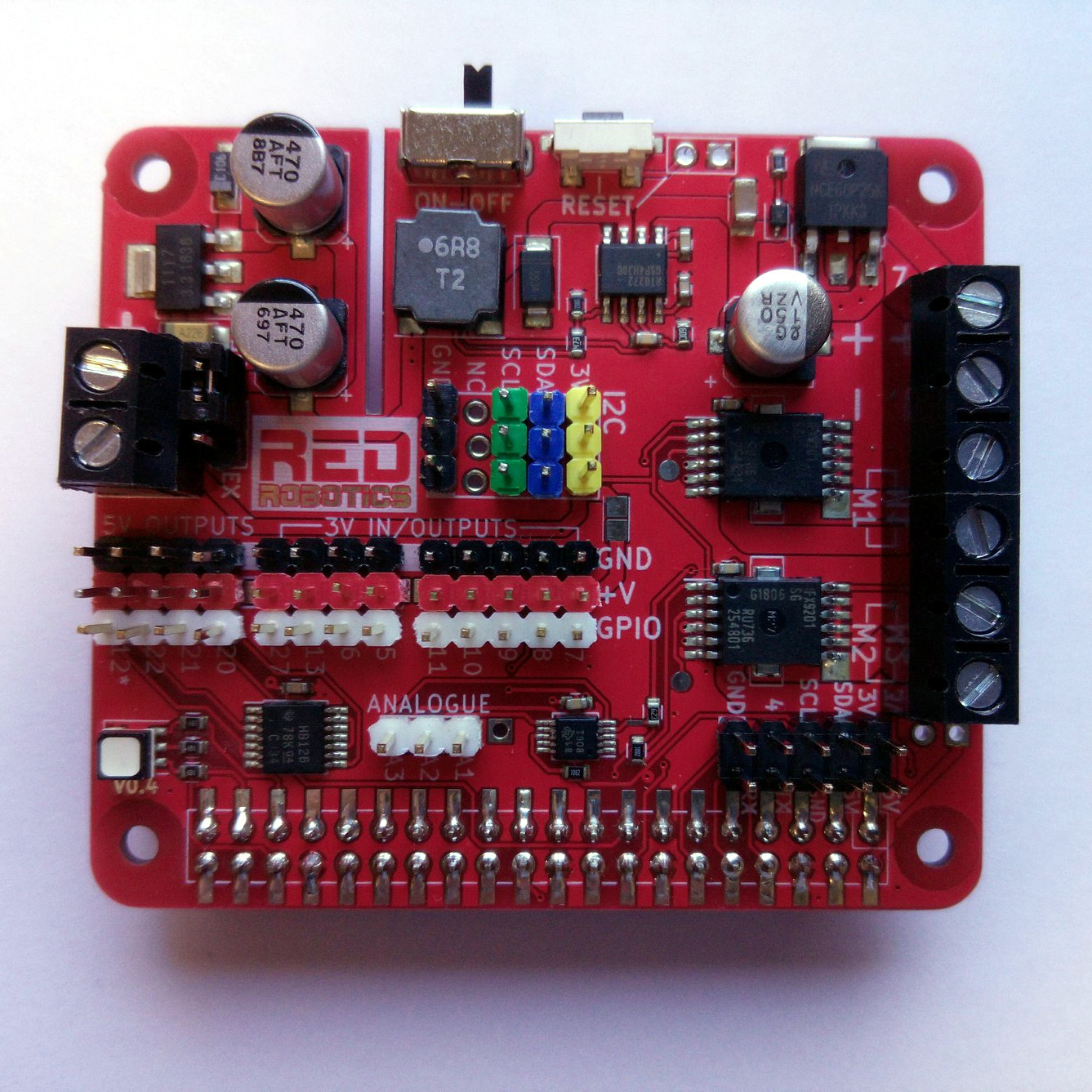 Robotics Controller For The Pi Boasts An Impressive Feature List | Hackaday