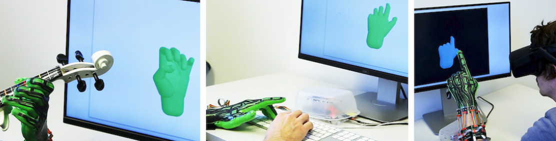 Literal Stretch-Sensing Glove Reconstructs Your Hand Poses | Hackaday