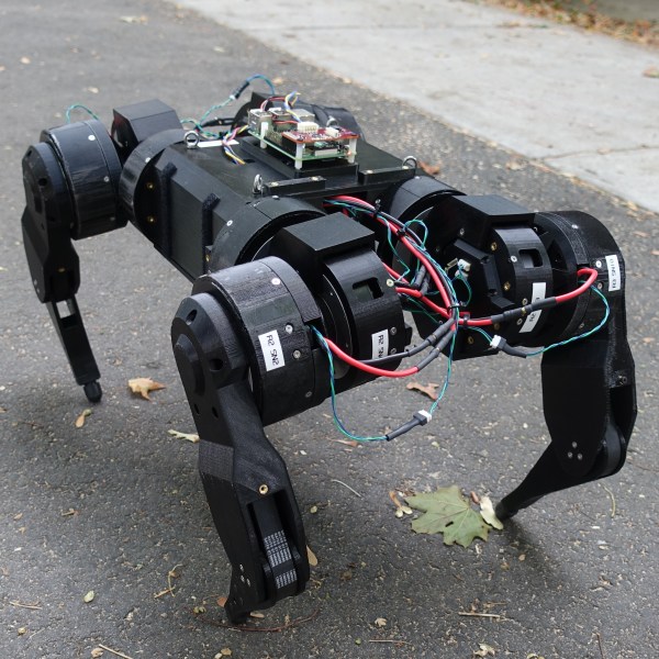Amazing Open Source Quadruped Capable Of Dynamic Motion Hackaday 5985