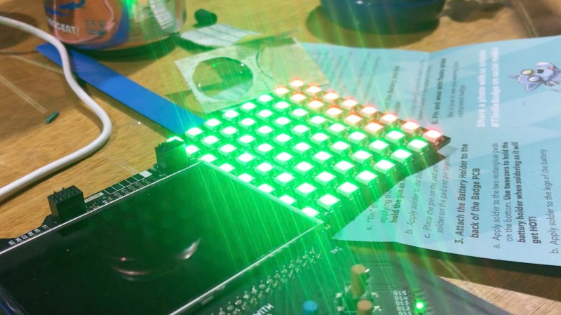 A Fantastic Frontier Of FPGA Flexibility Found In The 2019 Supercon Badge | Hackaday