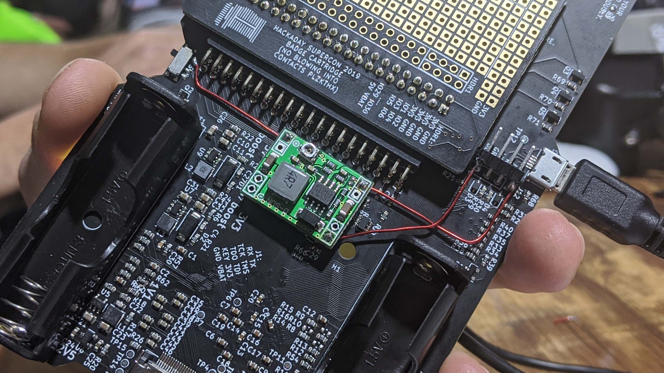 Badge Hacking 2019 10 – USB Power | Hackaday