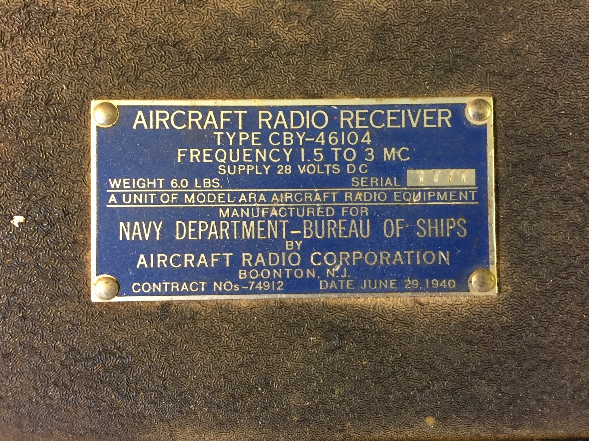 WWII Aircraft Radio Roars To Life: What It Takes To Restore A Piece Of ...