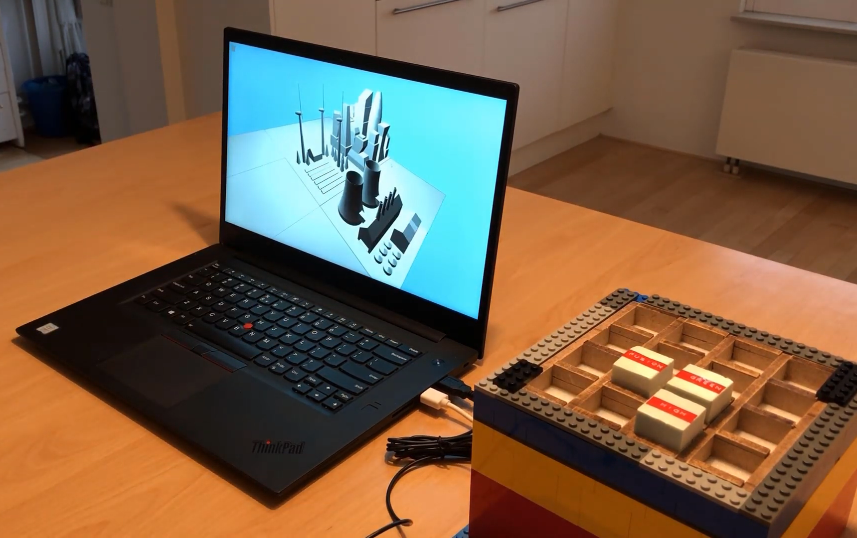 Simulate City Blocks With Circuit Blocks In A LEGO Box | Hackaday