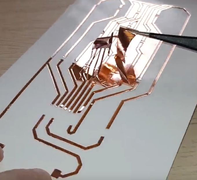 Creating Easy Glass Circuit Boards At Home | Hackaday