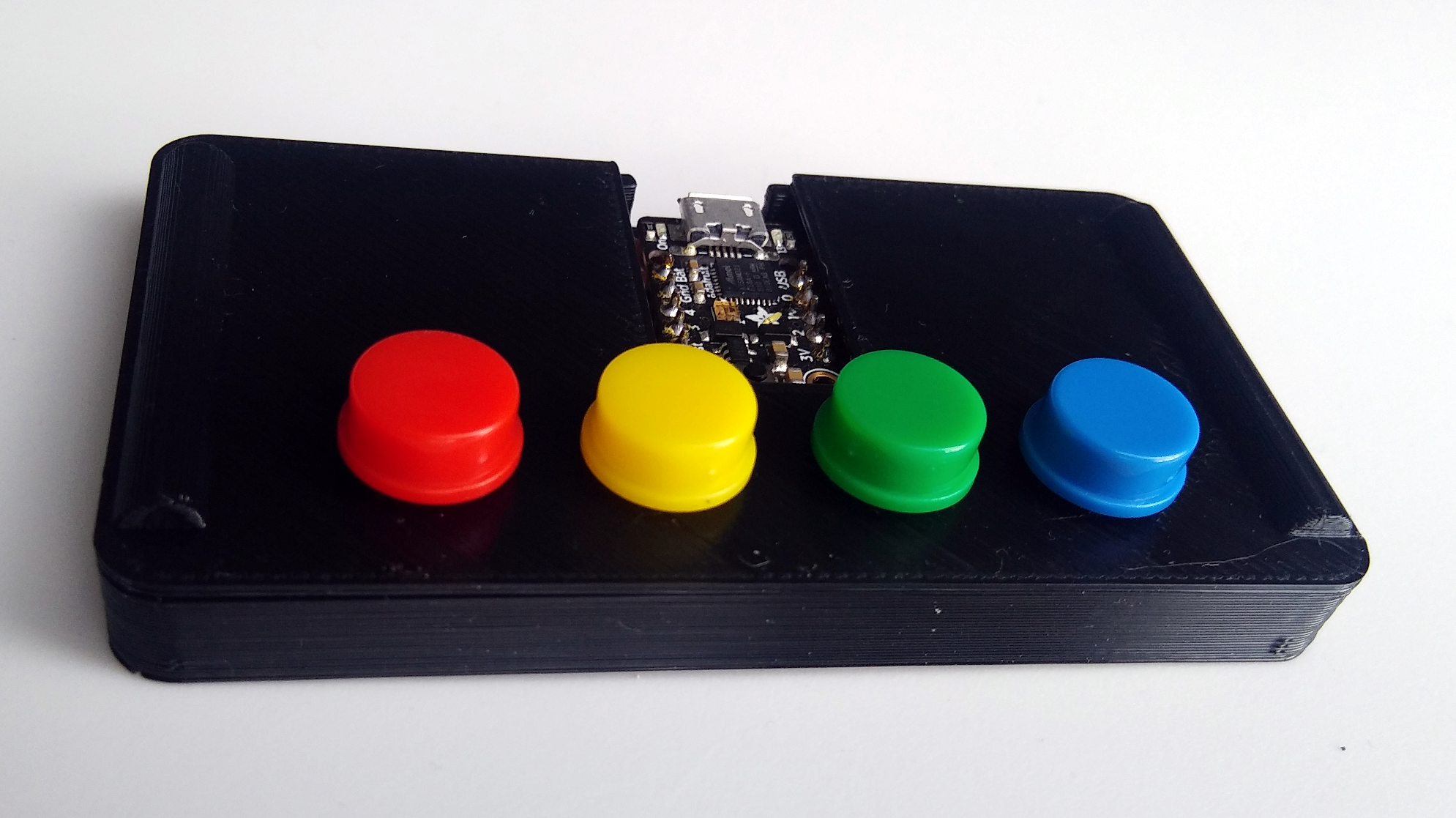 Macro Foot Stool Helps Me Get A Leg Up On Work | Hackaday