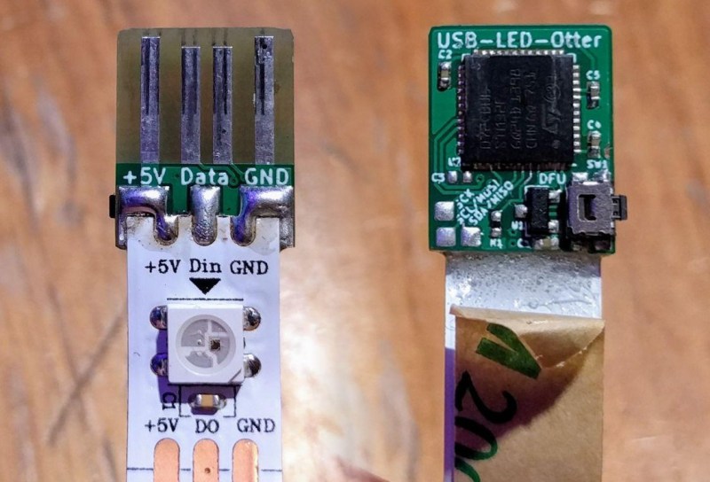 Addressable LED Strings In Your USB | Hackaday