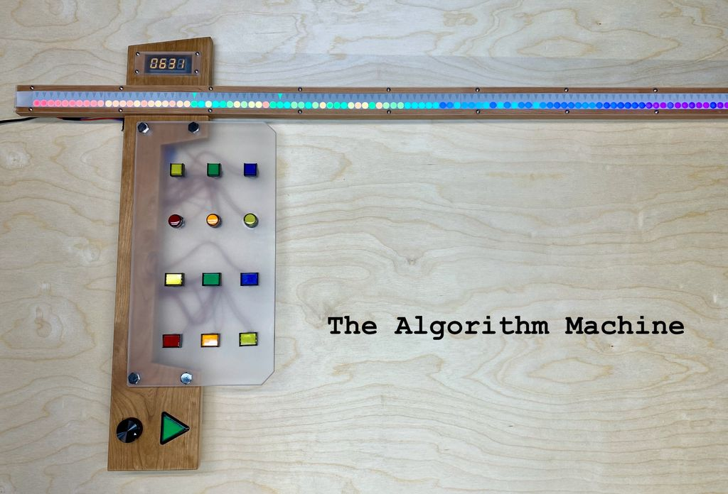 Sort The Rainbow With An Algorithm Machine | Hackaday