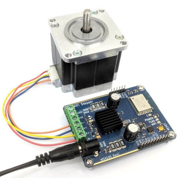 New Part Day: The Wi-Fi Stepper Gets Ideas Working Faster | Hackaday