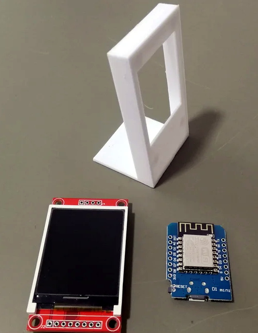A Minimal ESP8266 Digital Picture Frame | Hackaday