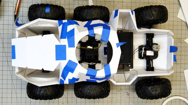 Foam Model Cars