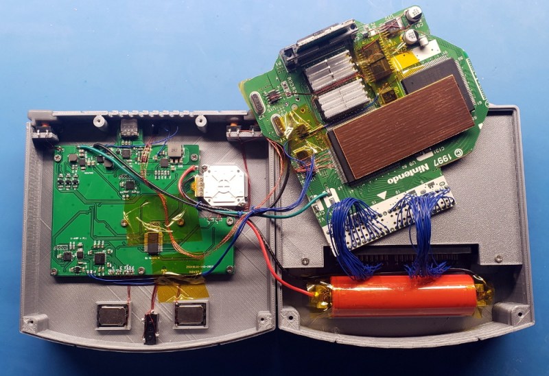 Trimmed PCB Makes The Ultimate Portable N64 | Hackaday