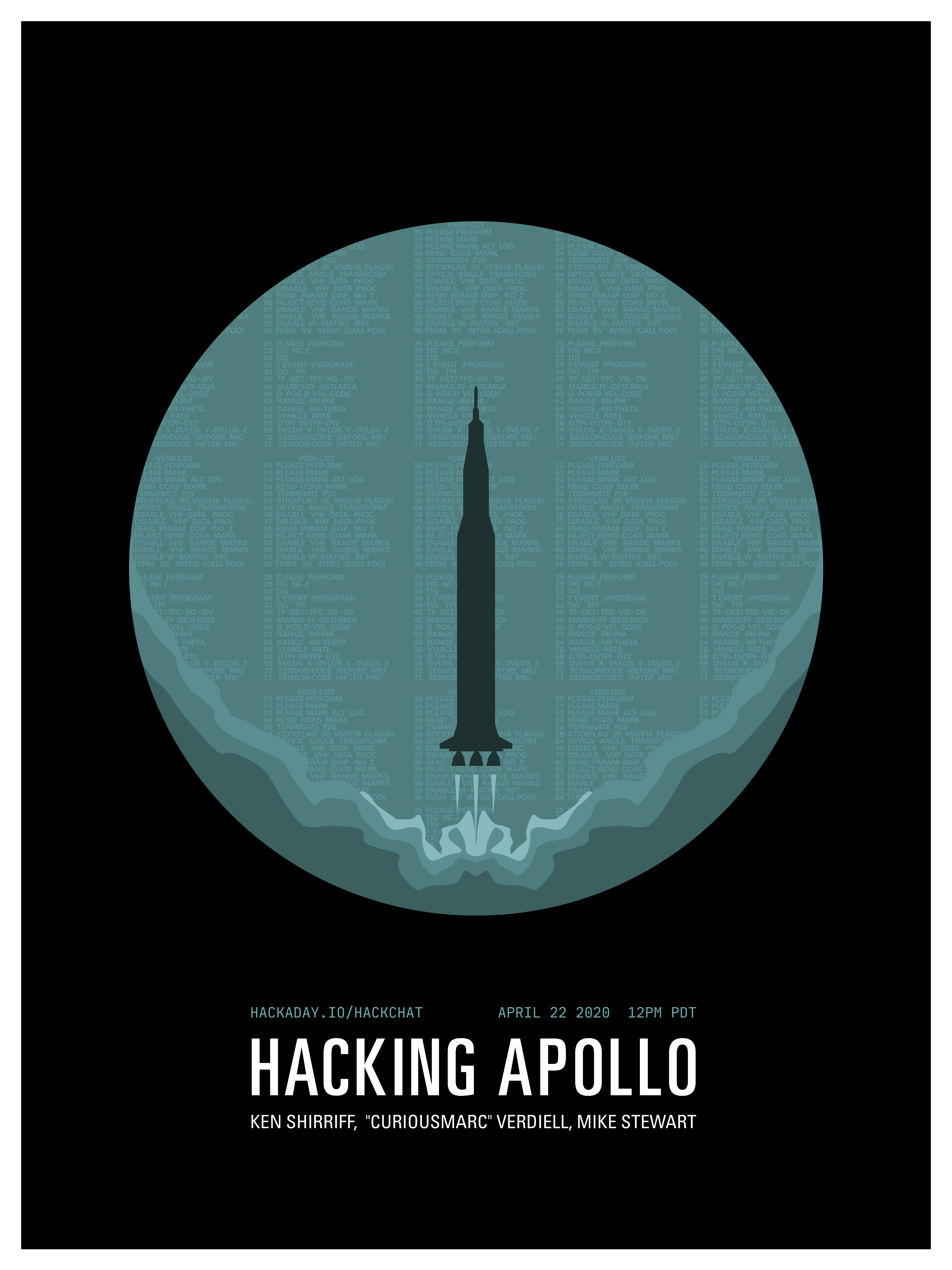 Hackingapollohackchatposter 01 Hackaday