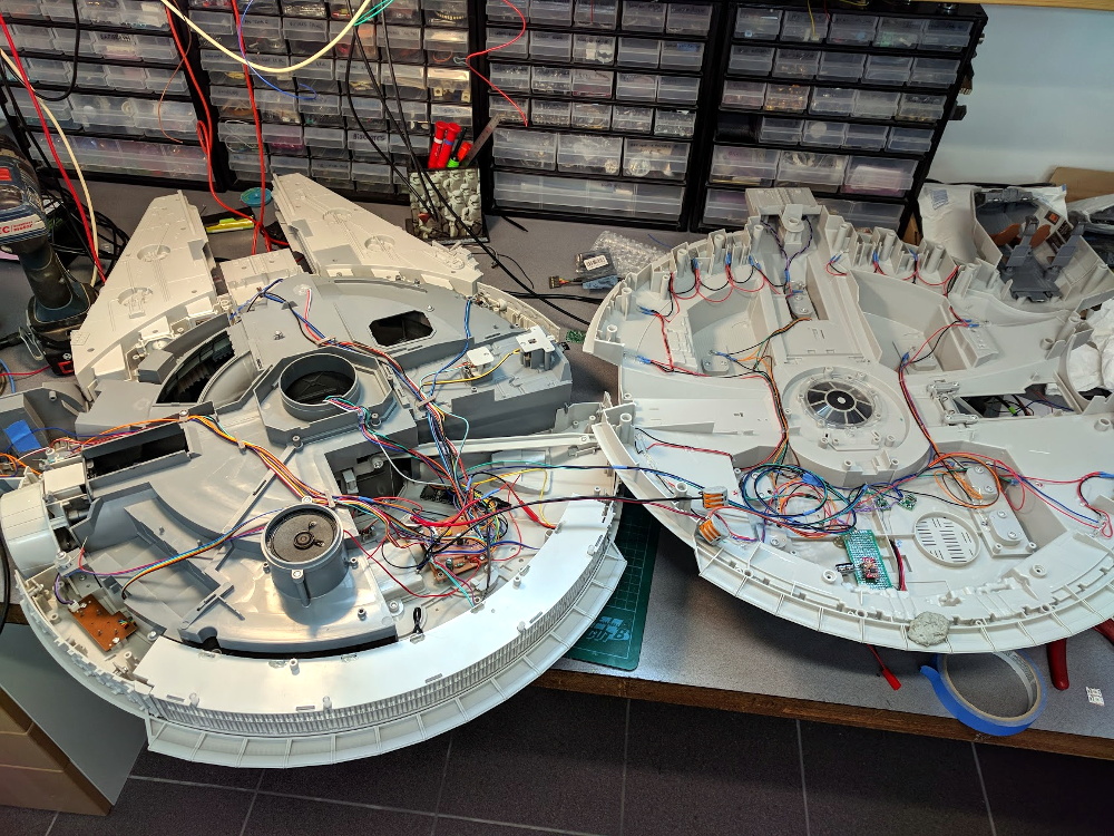 Millennium Falcon Docking Bay Doubles As Table | Hackaday