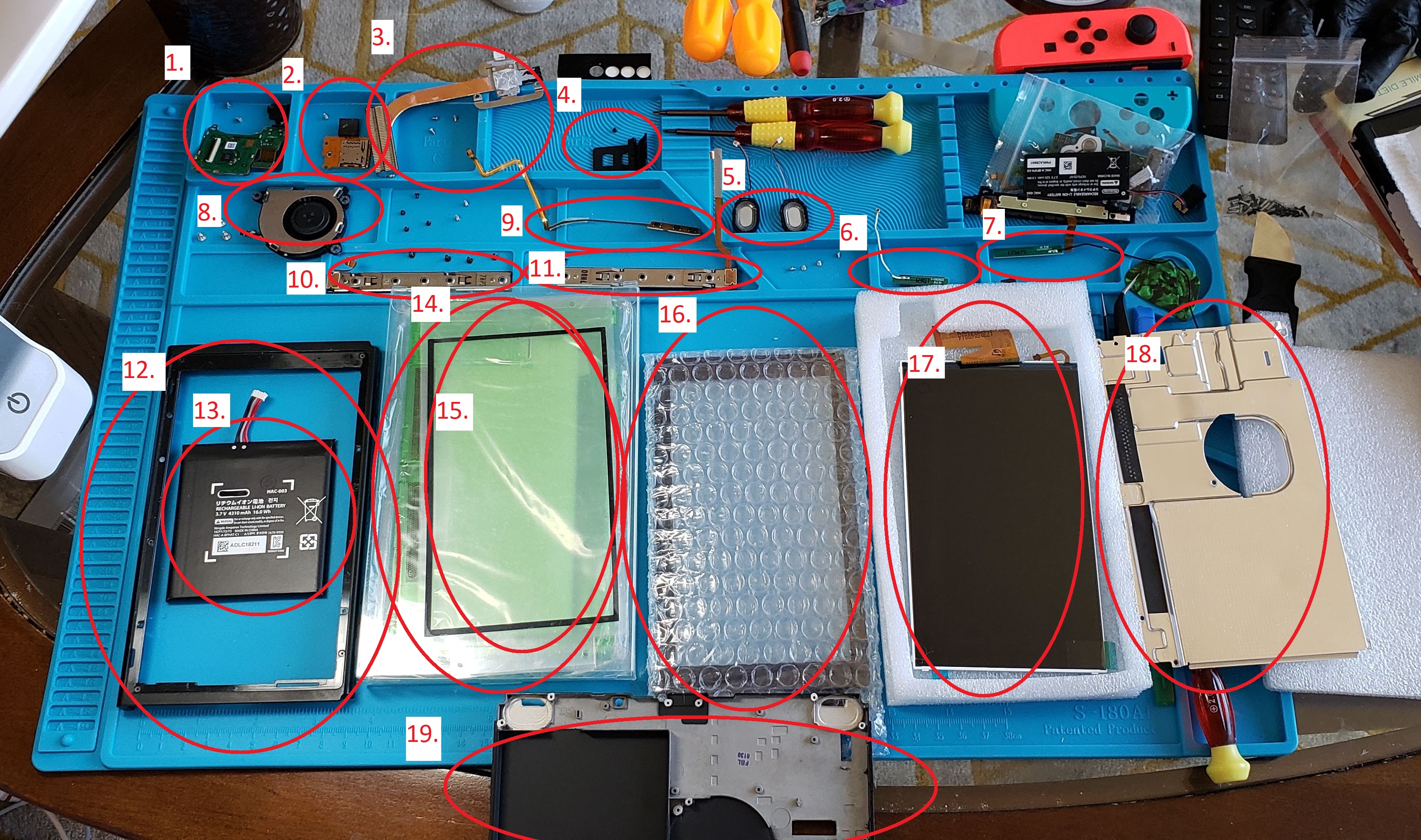 Nintendo Switch Built Completely From Replacement Parts | Hackaday