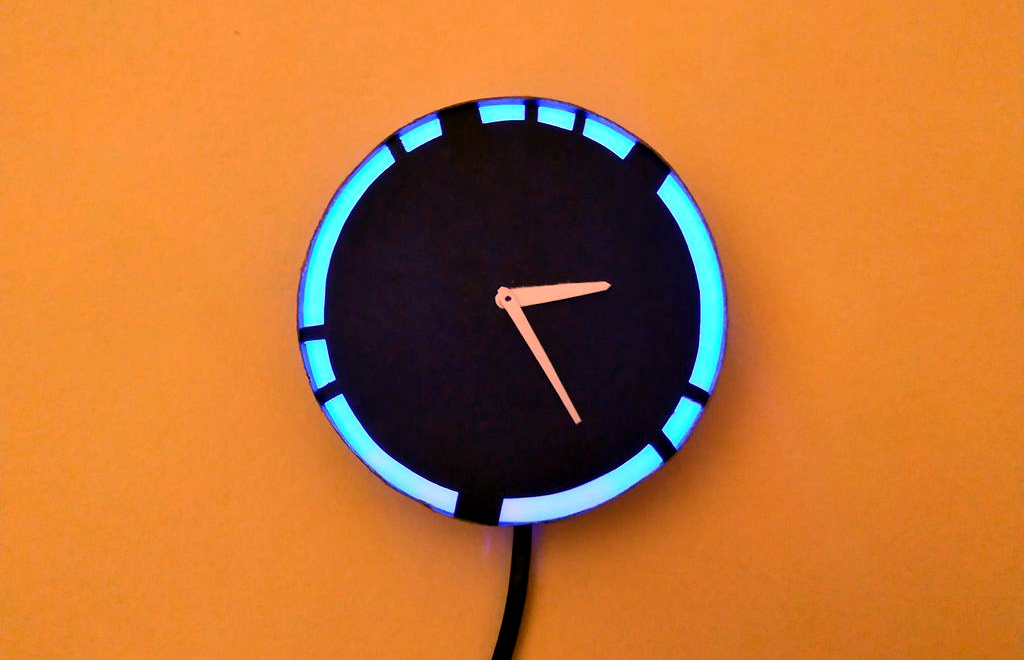 Clear Some Space And Build A Cosmo Clock | Hackaday