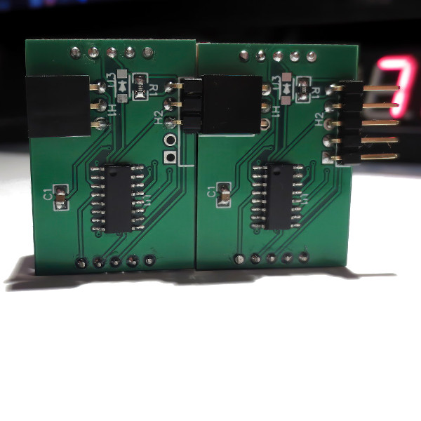 Ultra Cheap Microcontroller Powers Addressable 7 Segment Display Hackaday