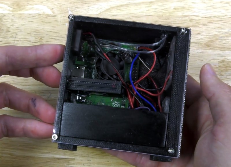 Mini “Gaming PC” Nails The Look, Streams The Games | Hackaday