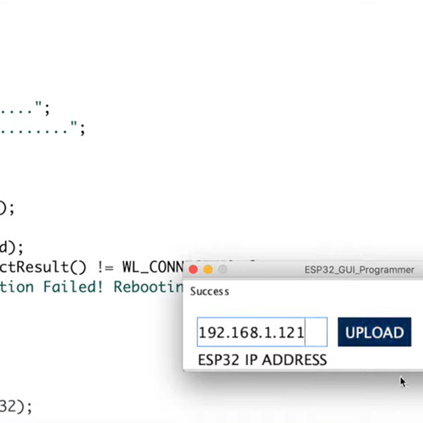 Ota Esp32 Gui Makes Updates Simple Hackaday