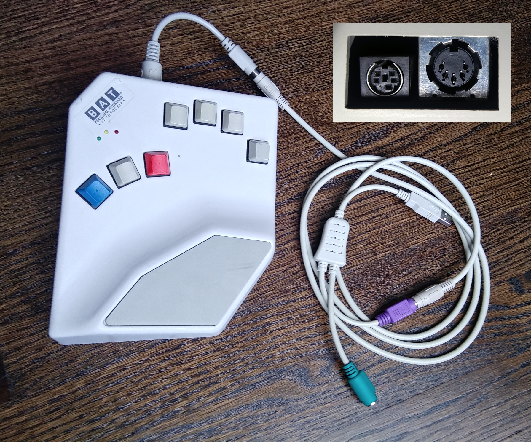 Inputs Of Interest: The Infogrip BAT Chording Keyboard | Hackaday