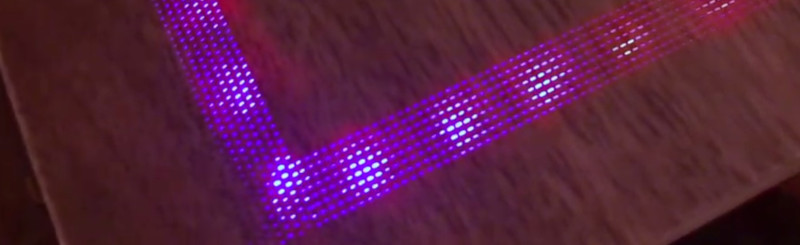Laser Cutting Your Way To An RGB LED Table | Hackaday