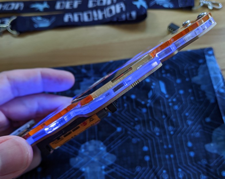 Hands-On: AND!XOR Unofficial DC28 Badge Embraces The Acrylic Stackup ...