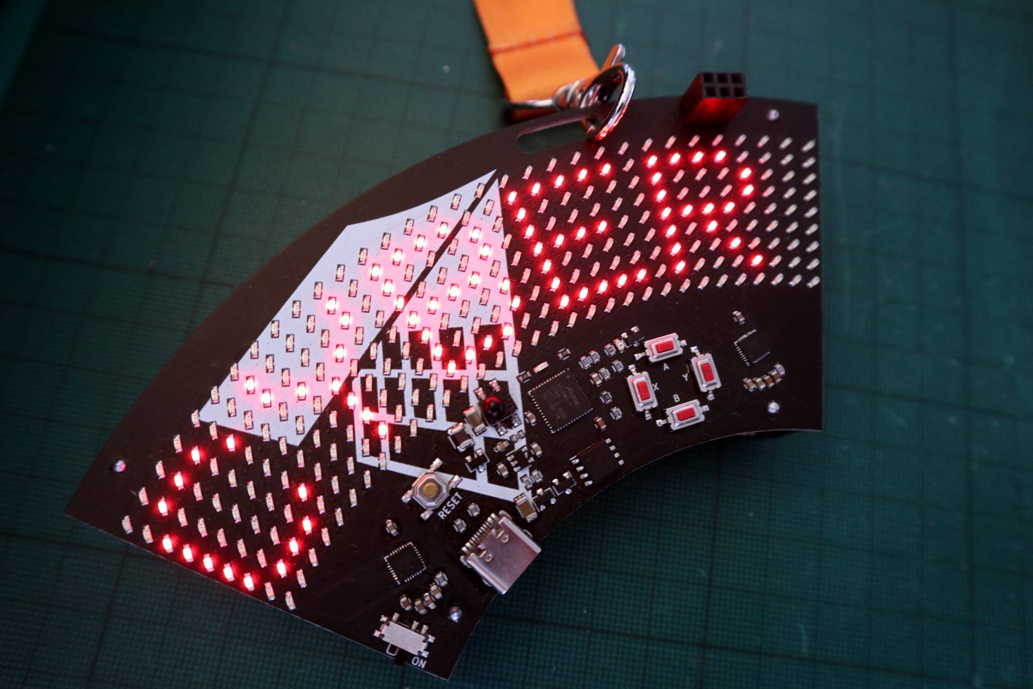 Hands-On: BornHack 2020 Badge Has 9×32 Of Bling Fed By CircuitPython | Hackaday