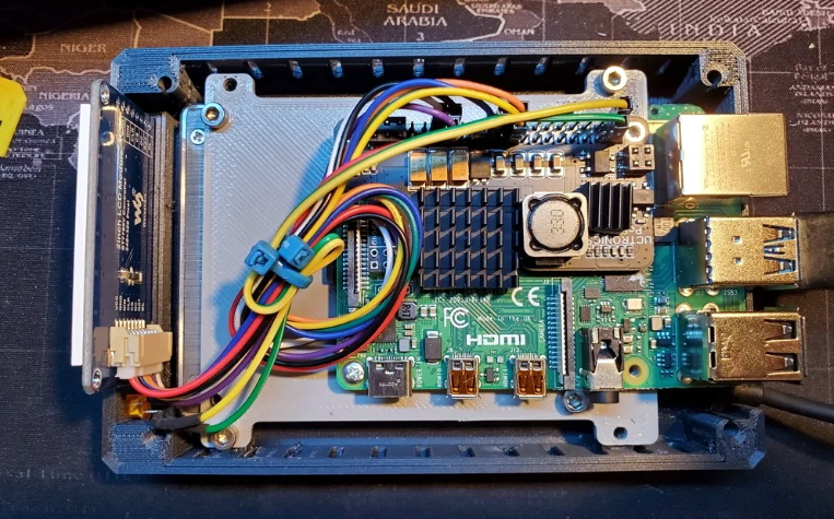 A Cyclopic LCD Case For Your Raspberry Pi Server | Hackaday
