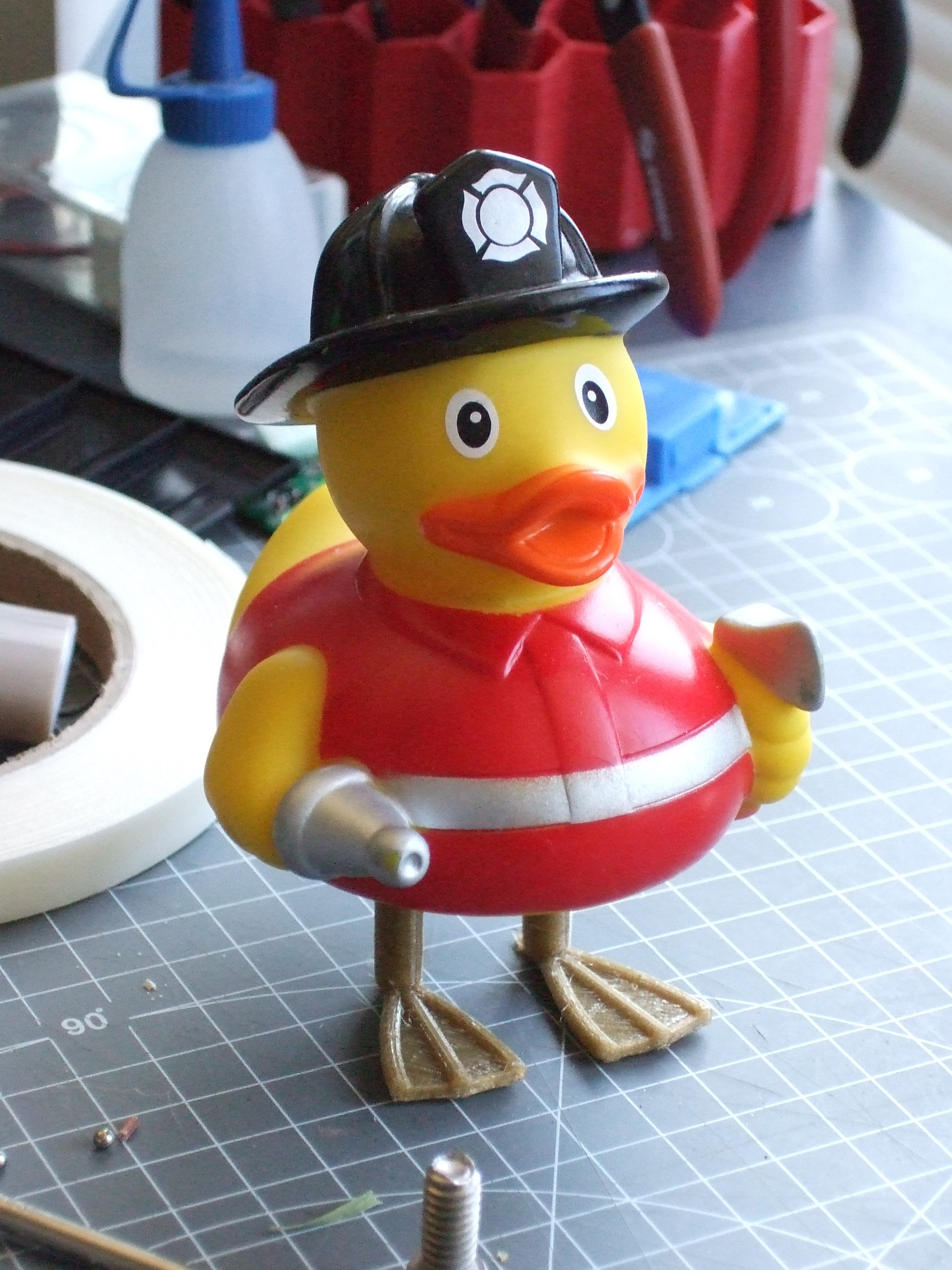 Plastic Prosthetics For Rubber Duckies | Hackaday