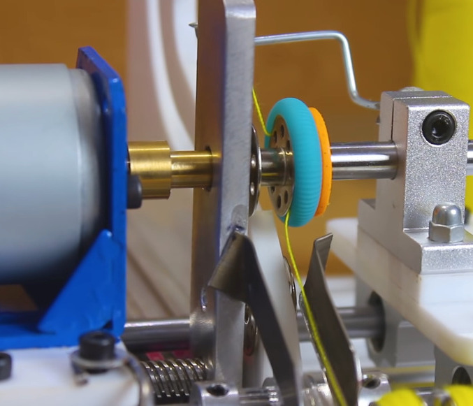 Arduino Bobbin Winding Machine Is Freaky Fast | Hackaday