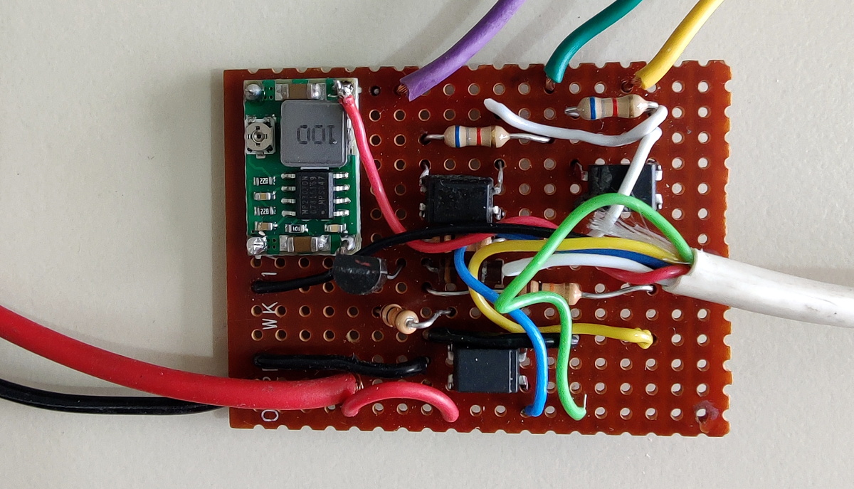 ESP32 Adds New Features To 1990s Home Alarm System | Hackaday